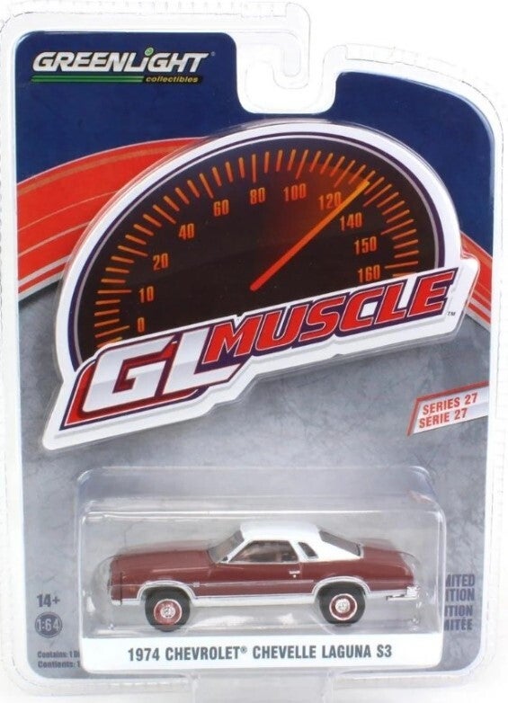 GL Muscle Series 27 1974 Chev Chevelle Laguna S3 | KT Diecast Toys